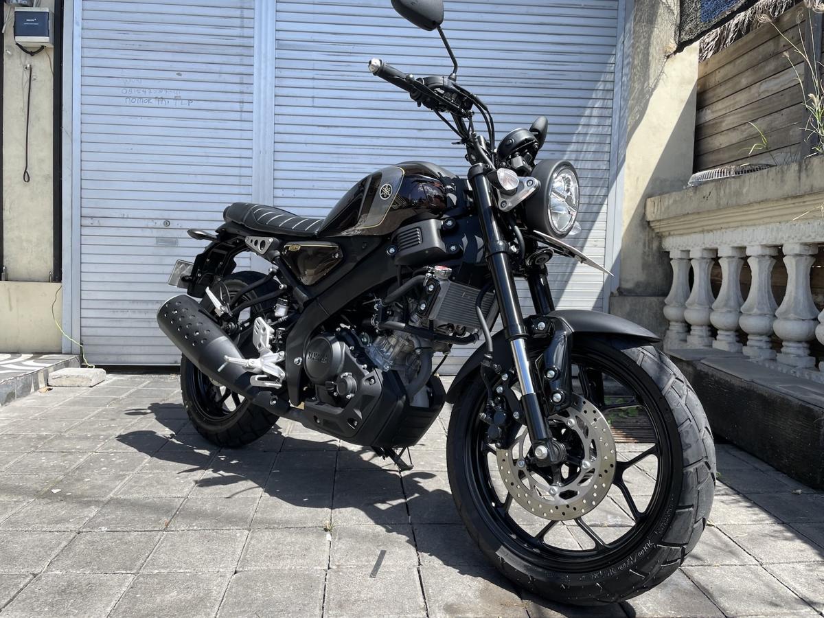 Rent a Bike Yamaha XSR 155 Brown in Bali | BikeHouse